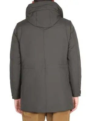 MOORER Hooded Jacket - Grey