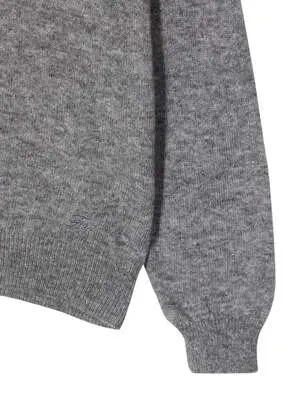 FAY Crew Neck Sweater - Grey
