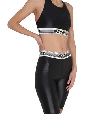 MSGM Activewear Top - Black