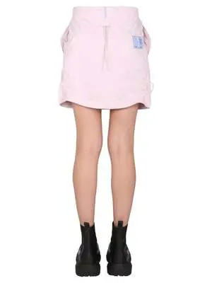Alexander McQueen Drawcord Skirt - Lilac