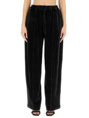 Alexander Wang Regular Fit Jogging Pants - Black