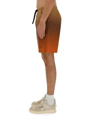 MSGM Cotton Bermuda Shorts - Multicolour