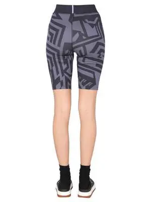 Alexander McQueen Dazzelle Cyclist Bermuda - Black