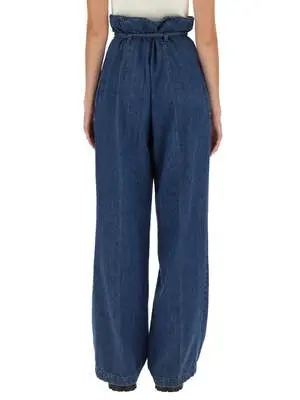 Boyish Palazzo Pants - Denim