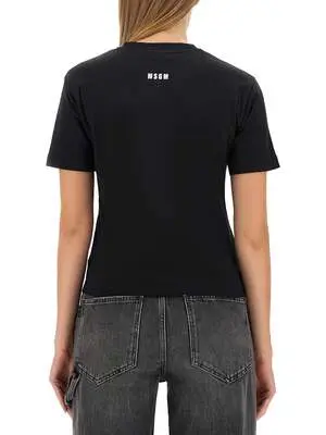 MSGM Logo T-shirt - Black