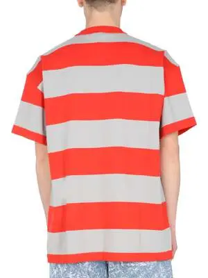 MSGM T Shirt With Embroidered Logo
