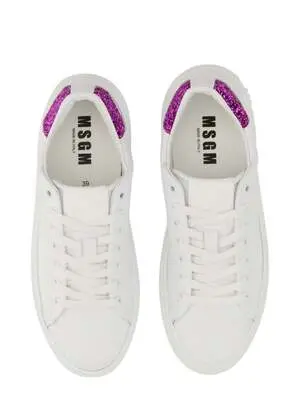 MSGM Cupsole Sneakers - Fuchsia