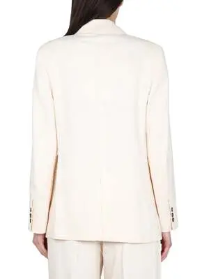 MSGM Viscose Blazer - Ivory