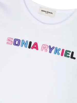 Sonia Rykiel Paris Logo Cotton T-shirt