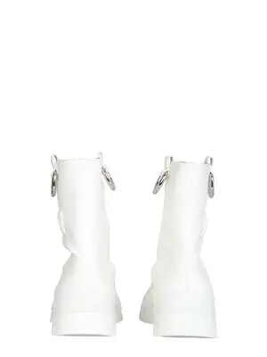 MSGM Ankle Rain Boots - White