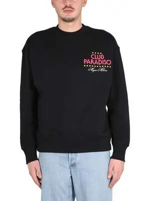 MSGM Sweatshirt With Logo Print