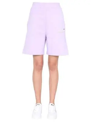 MSGM Bermuda Shorts - Lilac