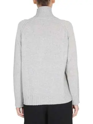 STEFANO MORTARI Turtleneck Top - Grey