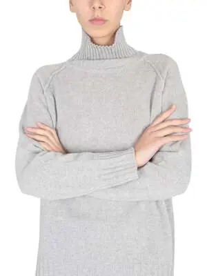 STEFANO MORTARI Turtleneck Top - Grey