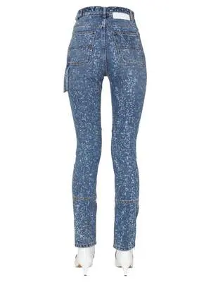 MSGM High-waisted Skinny Fit Jeans