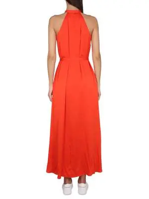 Aspesi Belted Dress - Orange