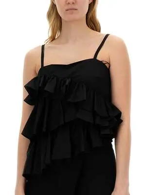 MSGM Ruched Top