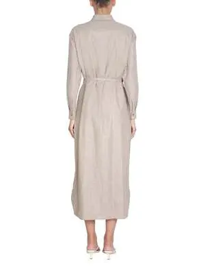 Aspesi Shirt Dress - Beige