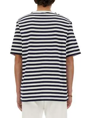 Versace Striped T Shirt - Multicolour