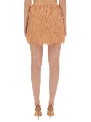 ALYSI Frizzy Mini Skirt - Multicolour
