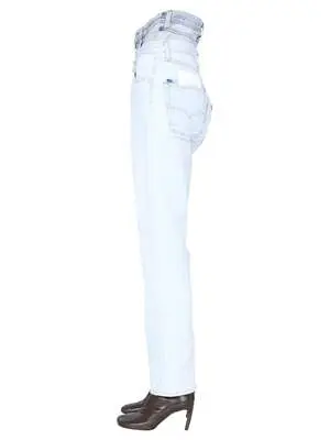 1/OFF PARIS Double Waisted Jeans - Denim