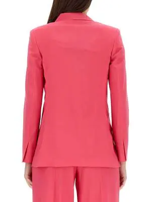 ALYSI Single Breasted Jacket - Fuchsia