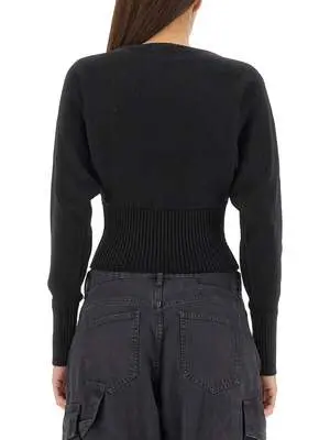 Moschino Peace Symbol Jersey - Black