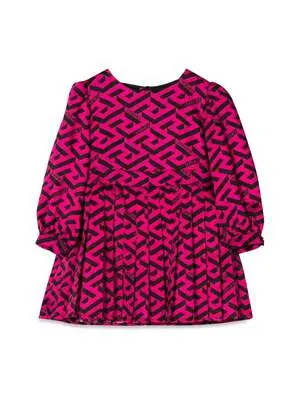 Versace Allover Print Dress