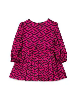 Versace Allover Print Dress