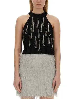 ALYSI Fringe Top