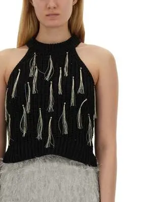 ALYSI Fringe Top
