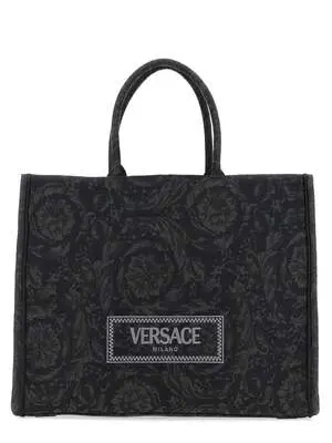 Versace Large Athena Baroque Shopper