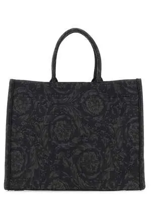 Versace Large Athena Baroque Shopper