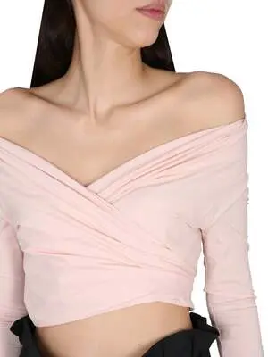 Philosophy Di Lorenzo Serafini Crop Shirt - Pink
