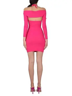 AMAZUIN Romy Dress - Fuchsia