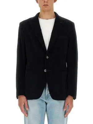 Single Breasted Jacket Navy