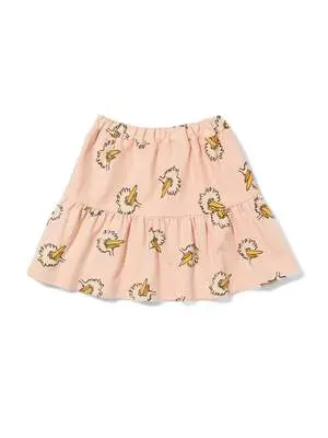 BOBO CHOSES Birdie All Over Fleece Skirt