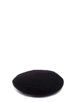 SIMONETTA Wool Hat - Black