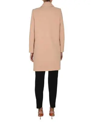 Moschino Virgin Wool Coat - Beige