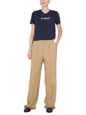 Aspesi Gabardine Trousers - Beige