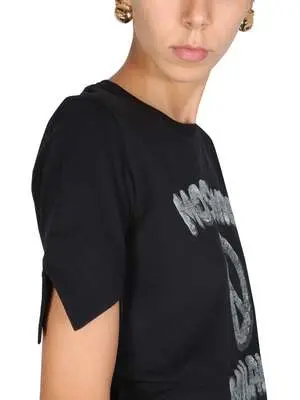 Moschino Printed T-shirt - Black