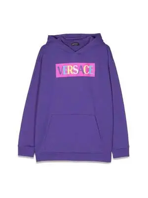Versace Hooded Logo Sweatshirt