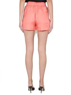 ALYSI Twill Shorts - Red