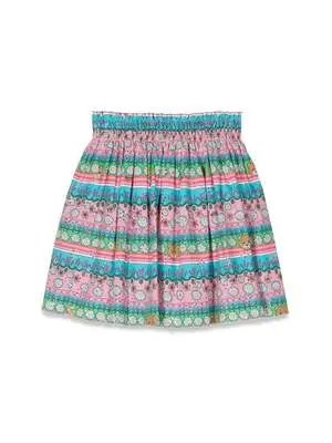 Moschino Printed Cotton Skirt