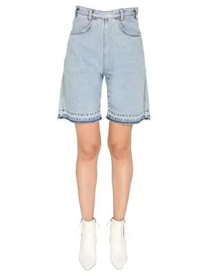 Philosophy Di Lorenzo Serafini Denim Bermuda - Blue