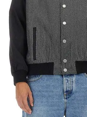 Balmain Bomber Jacket With Logo