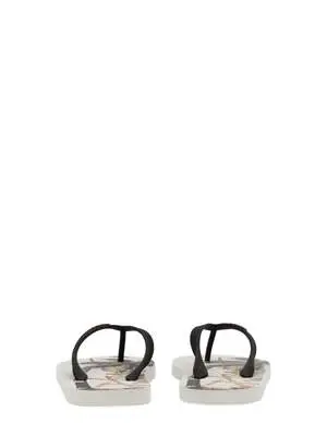 Hugo Printed Slide Sandal