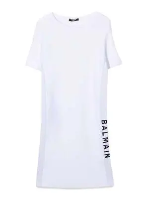 Balmain Logo T-shirt Dress