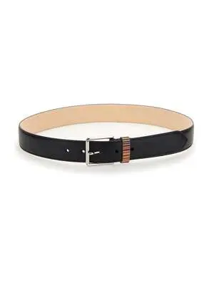 Paul Smith Leather Belt - Black