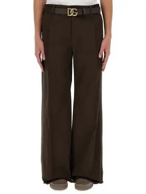 Dolce & Gabbana Tailored Trousers - Brown